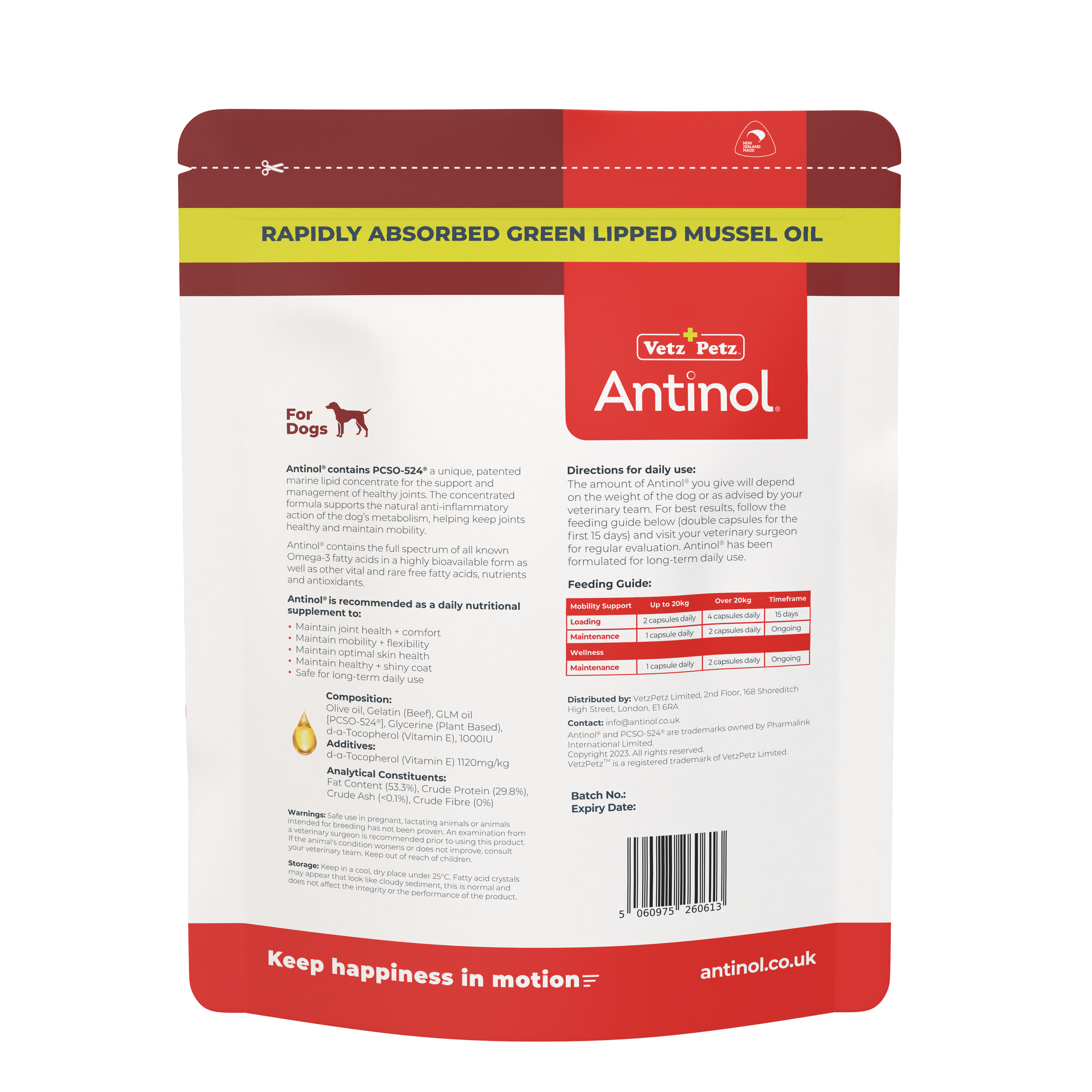 Antinol® Joint Care Pro for Dogs – Vetz Petz Antinol UK